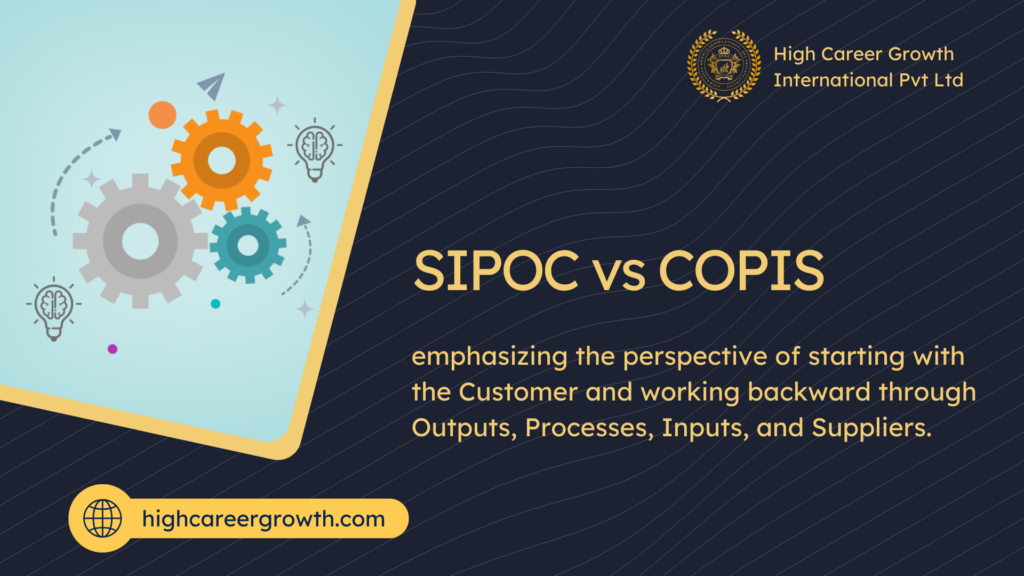 SIPOC vs COPIS - High Career Growth International Pvt Ltd